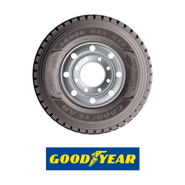 12/R22.5 GOODYEAR ARMOR MAX MSD - Tellantas